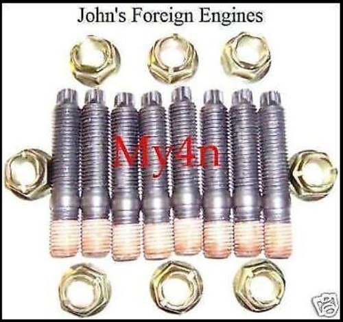 20r 22r 22re 22ret exhaust stud nut kit header manifold oem Japanese | eBay