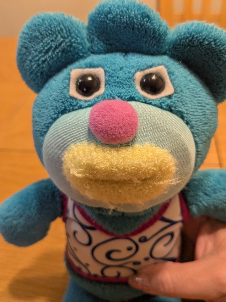 Fisher Price Mattel Aqua Blue Teal Sing-A-Ma-Jigs Singing Plush toy ...