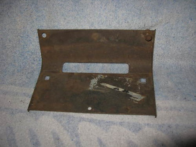 NOS Mopar 2856666 Front License Plate Bracket 69 Charger 70 Cuda for ...