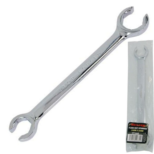 Neilsen Flare Nut Wrench Standard Open Ended Brake Pipe Spanner 24 32mm ...