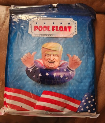 Trump Thumbs Up Swimming Float Inflatable Pool Raft Float Ring Adult ...