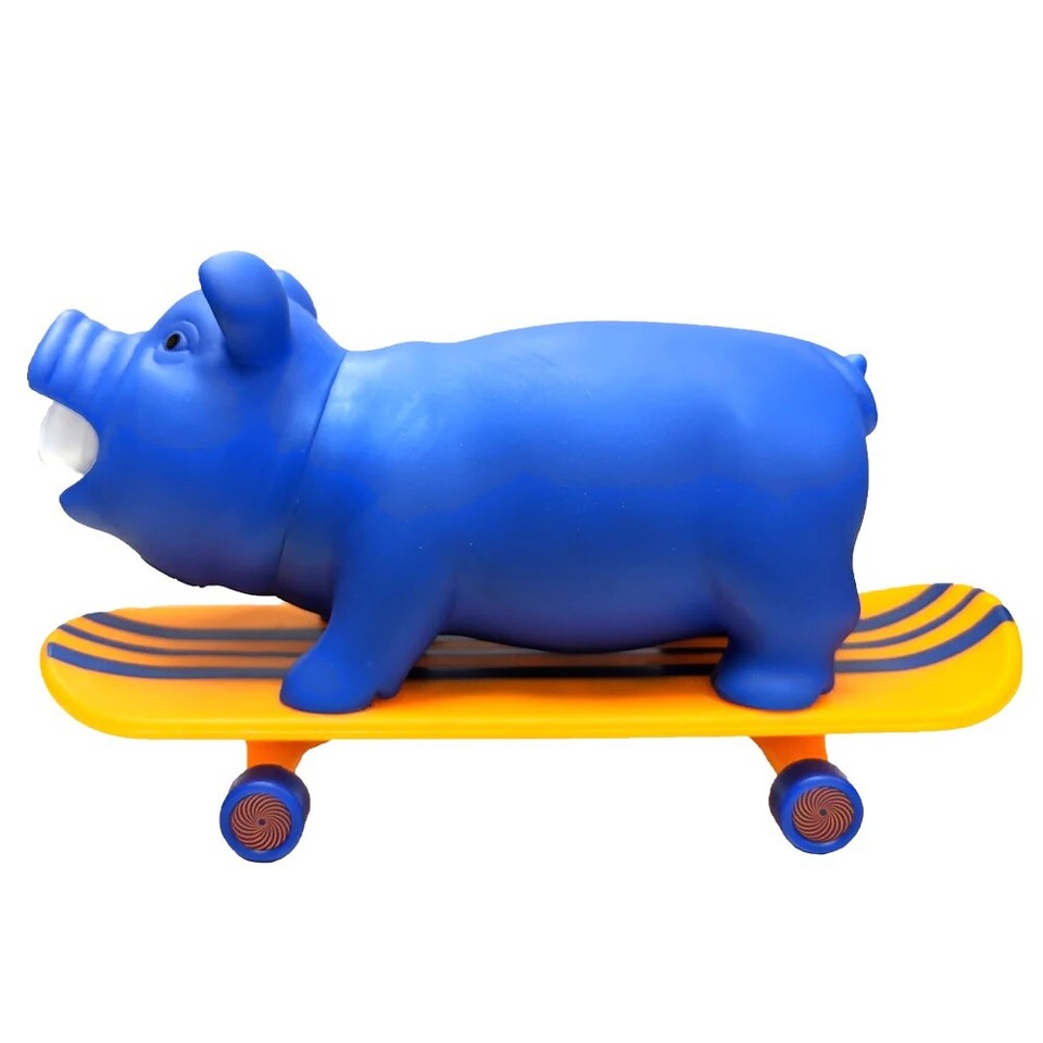 Squeeze Me Skate Piggie with Sound Animolds Squeeze Toys 7.9" | eBay