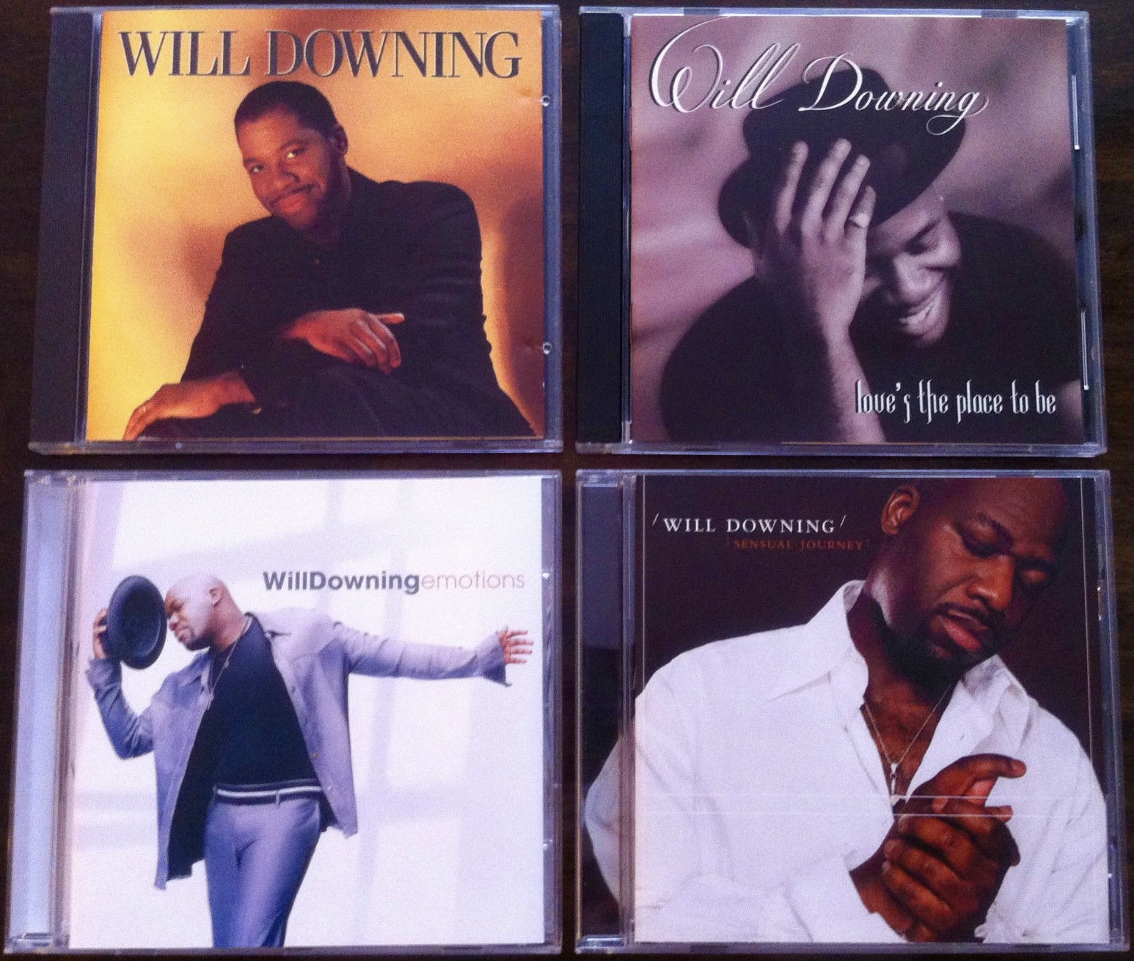 WILL DOWNING RARE EU USA 4x CD LOT (1993-2003) Sensual Journey Emotions ...