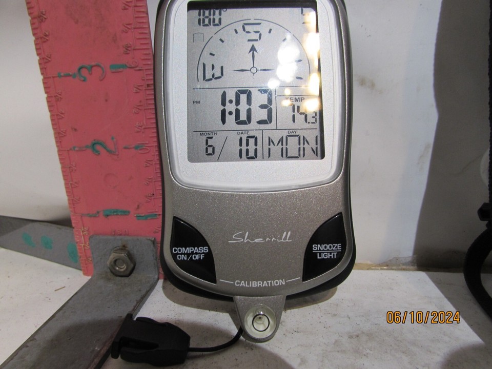 Sherrill Electronic Digital Compass and Alarm #01460-Includes new ...