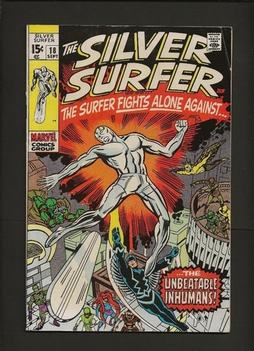 Silver Surfer 18 FN/VF 7.0 High Definitions Scans *c | eBay
