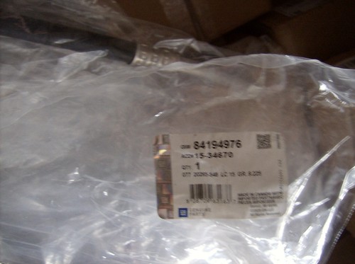 GENUINE GM ACDELCO 84194976 A/C AIR CONDITIONING DISCHARGE HOSE ...