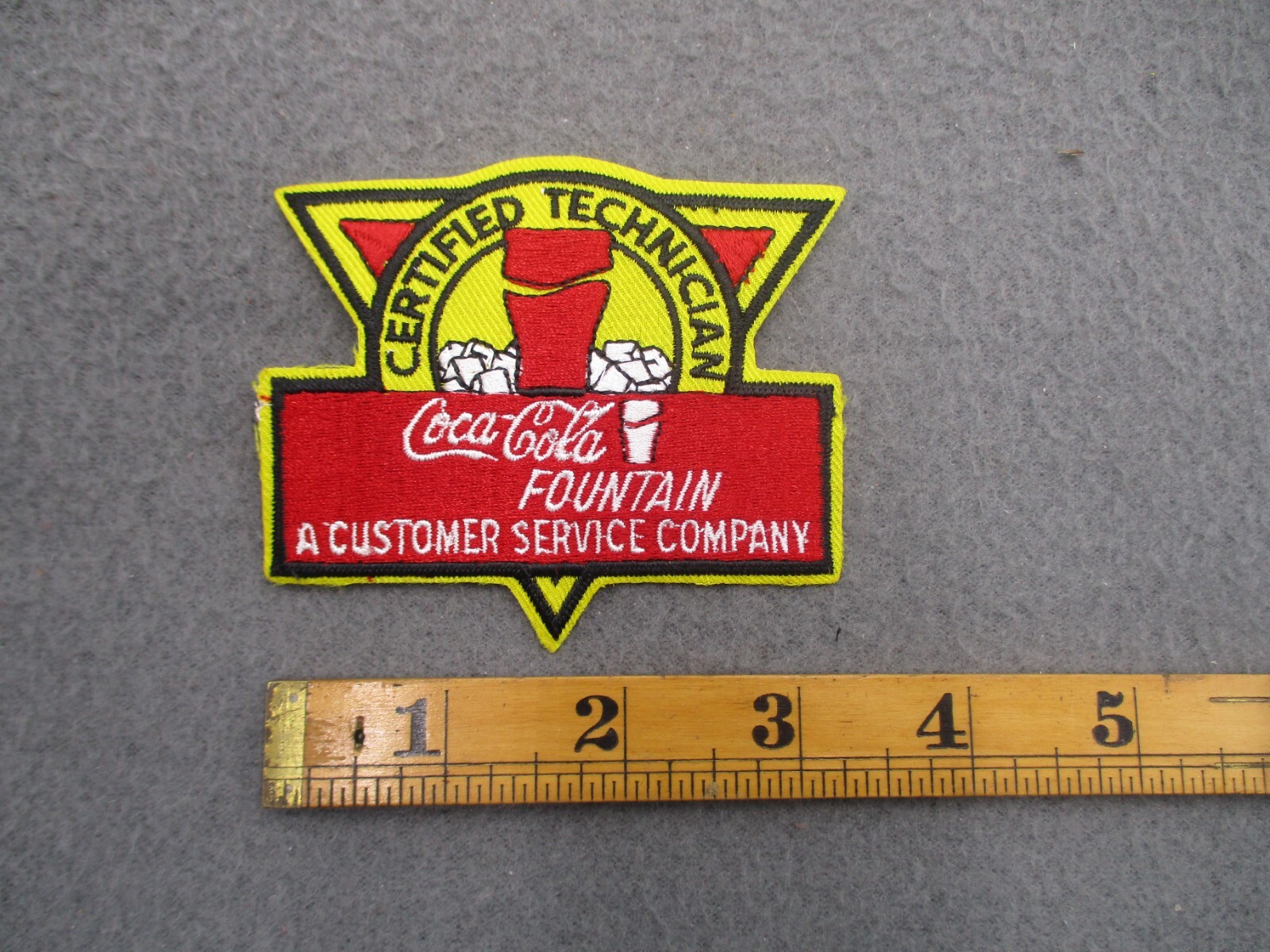 Coca Cola Certified Technician Patch Fountain Coke Work Uniform 2 | eBay