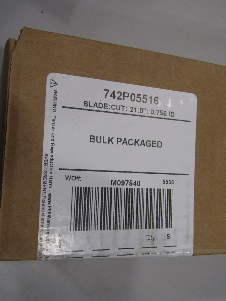 Cub Cadet 742P05516 21" Blade Ultima ZTX4-60 ZTX5-60 ZTX6-60 Zero-Turn ...