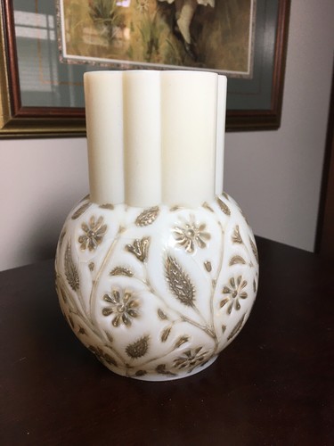 Findlay Onyx Glass Celery Vase C1889- 6.5" Tall | eBay