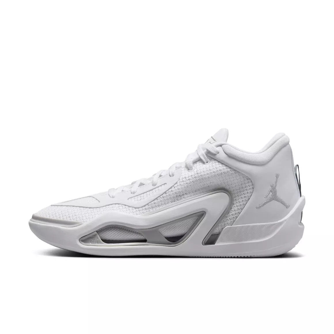 Nike Jordan Jayson Tatum 1 TB Fog Grey All Triple White Gray Nike Jordan Jayson Tatum 1 TB Fog Grey All Triple White Gray