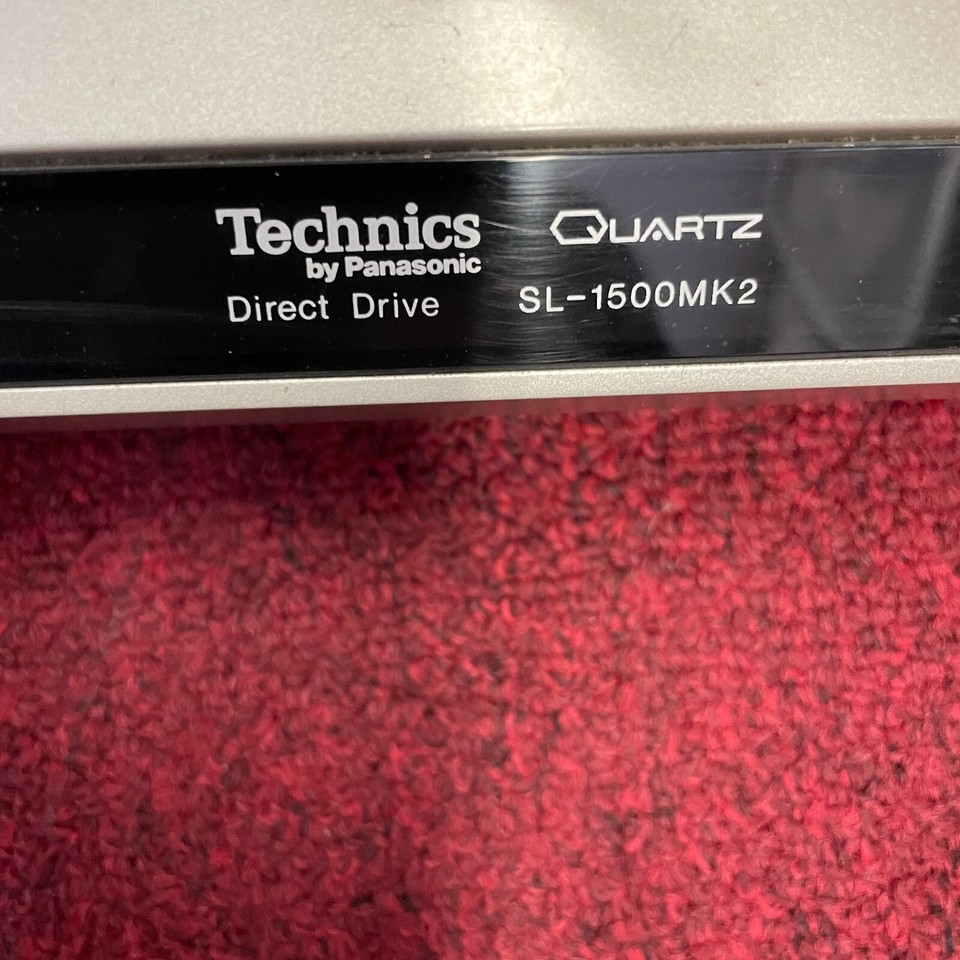 Technics SL-1500 MK2 Quartz Direct Drive Turntable Simulated Wood | eBay