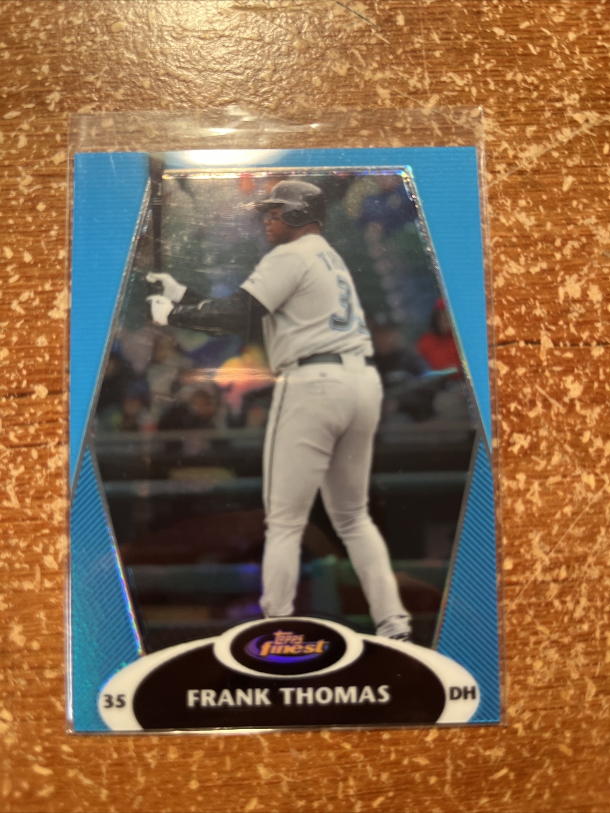 2008 Topps Finest - Blue Refractor #24 Frank Thomas /299 for sale ...