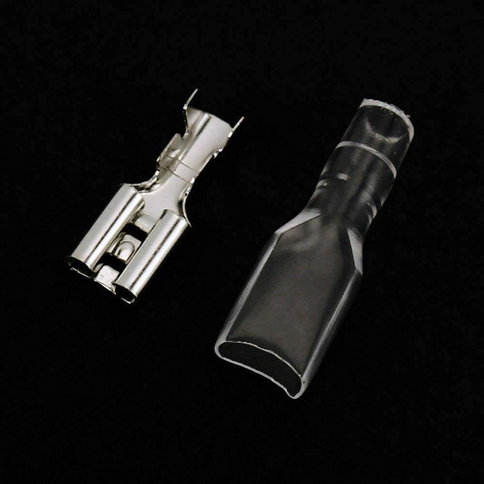Silver Assortment Terminals Electrical Wire Crimp Connectors Male ...