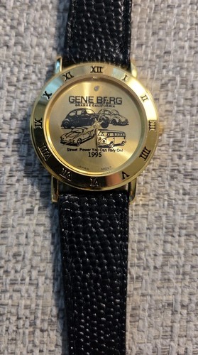 Gene Berg Watch #415/500 Ltd Ed. VW Racing Beetle Bug Camper Bus ...