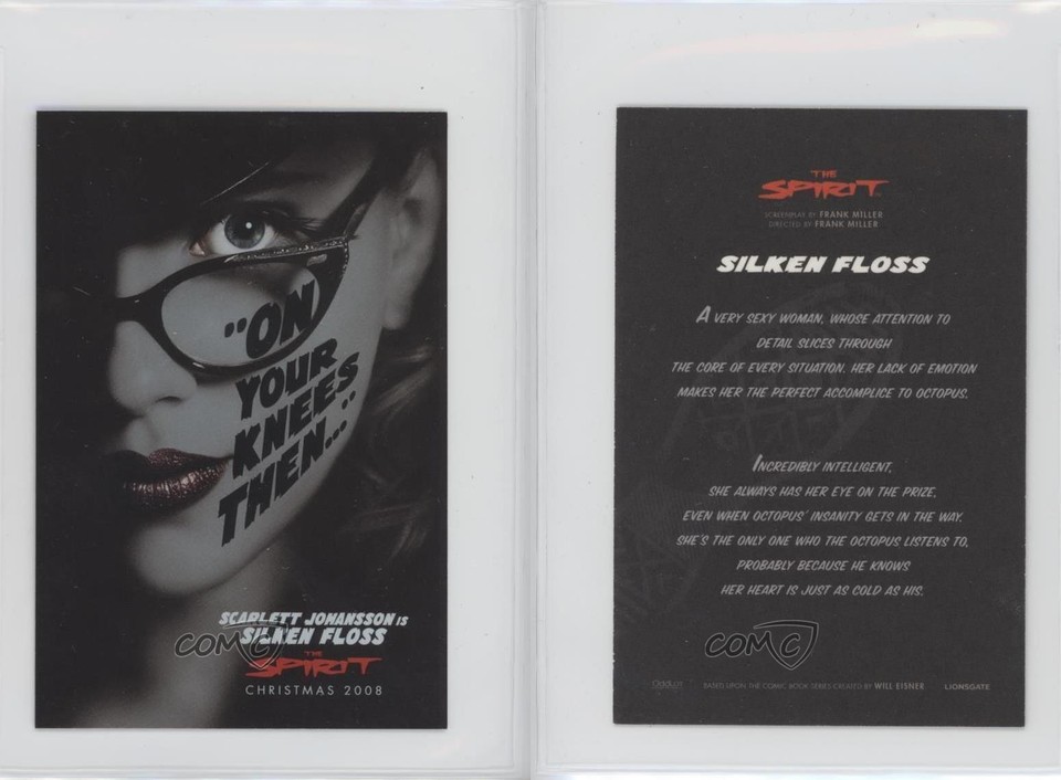 2008 Odd Lot Ladies of The Spirit Scarlett Johansson as Silken Floss # ...
