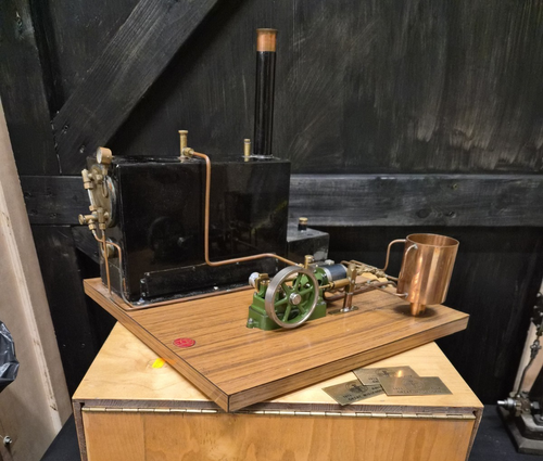 Stuart Turner Live Steam Engine And Boiler Runs Beautifully With Travel ...