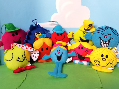 MCDONALD'S 10 MR MEN & LITTLE MISS 2021 SOFT TOYS PLUSH THOIP HAPPY ...