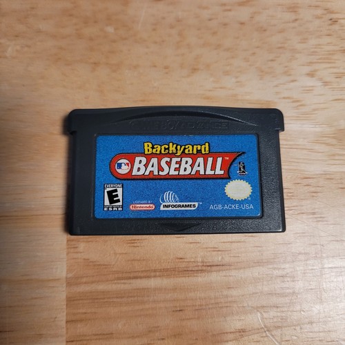 Backyard Baseball Nintendo Game Boy Advance GBA - Tested | eBay