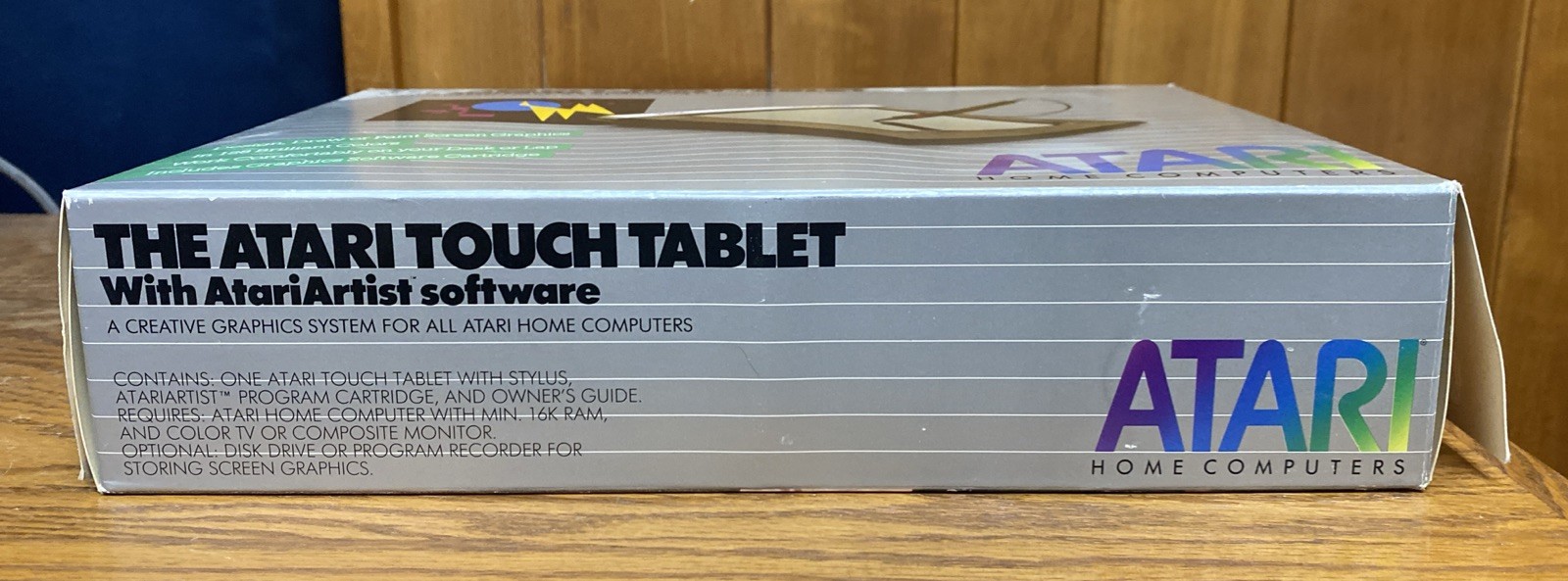 The Atari Touch Tablet w/ Original Box Atari 800 (1983) | eBay