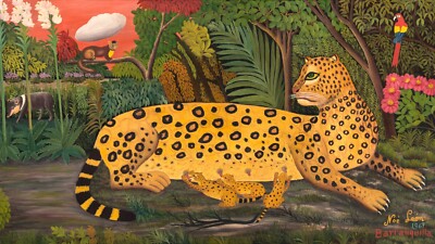 Noé León : Mother Jaguar : Archival Quality Art Print | eBay