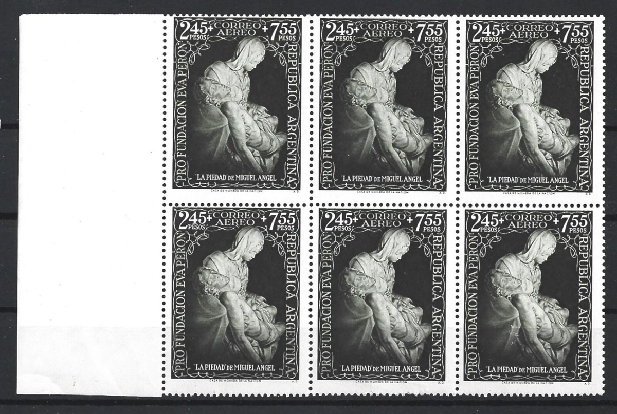 Eva Peron Foundation Evita" Eva Perón Argentina ~ New York Latin