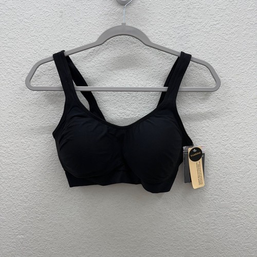 Truekind Black Daily Comfort Wireless Shaper Bra 10022 Womens size XL ...