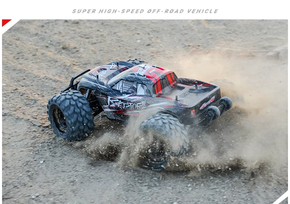RAPTOR N518 4WD 1/8 SCALE 100KMH BIG FOOT BRUSHLESS BASHER RC TRUCK RTR ...