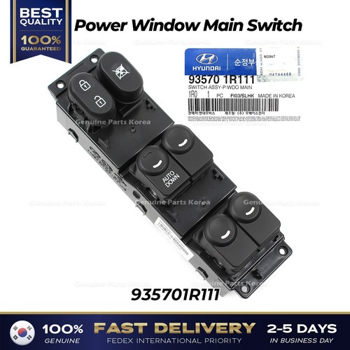 ⭐Genuine⭐ Power Window Main Switch 935701R111 for Hyundai Accent | eBay ...