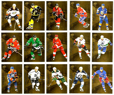 2016-17 UPPER DECK TIM HORTONS PURE GOLD COMPLETE 15 Hockey CARD Insert ...