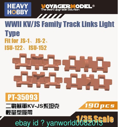 Heavy Hobby PT-35093 1/35 WWII KV/JS Family Track Links Light Type | eBay
