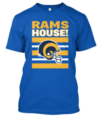 Los Angeles Rams "Rams House" LA Rams classic logo t-shirt | eBay