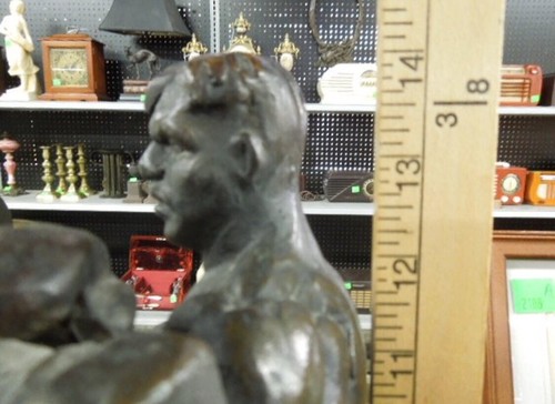 Joseph Joe Brown American Large Bronze Boxer Boxing Sculpture PAFA NAD ...