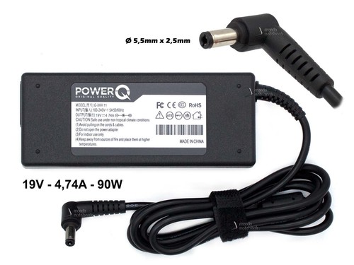 Unité Alimentation PowerQ 90W 19V 4.74A pour Asus G53 K93 G74 K53 X52J ...