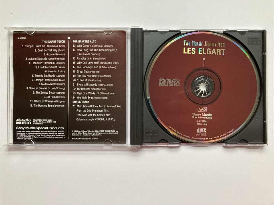 The Elgart Touch/For Dancers Also by Les Elgart (CD, Apr-2001 ...