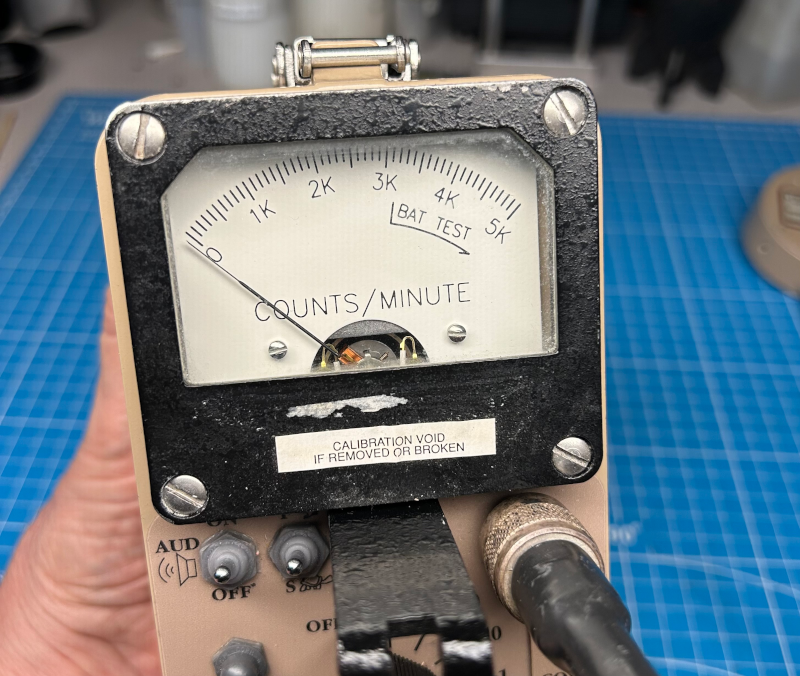 Ludlum Model 3 Survey Meter w/ Ludlum 44-9 Probe Radiation | eBay