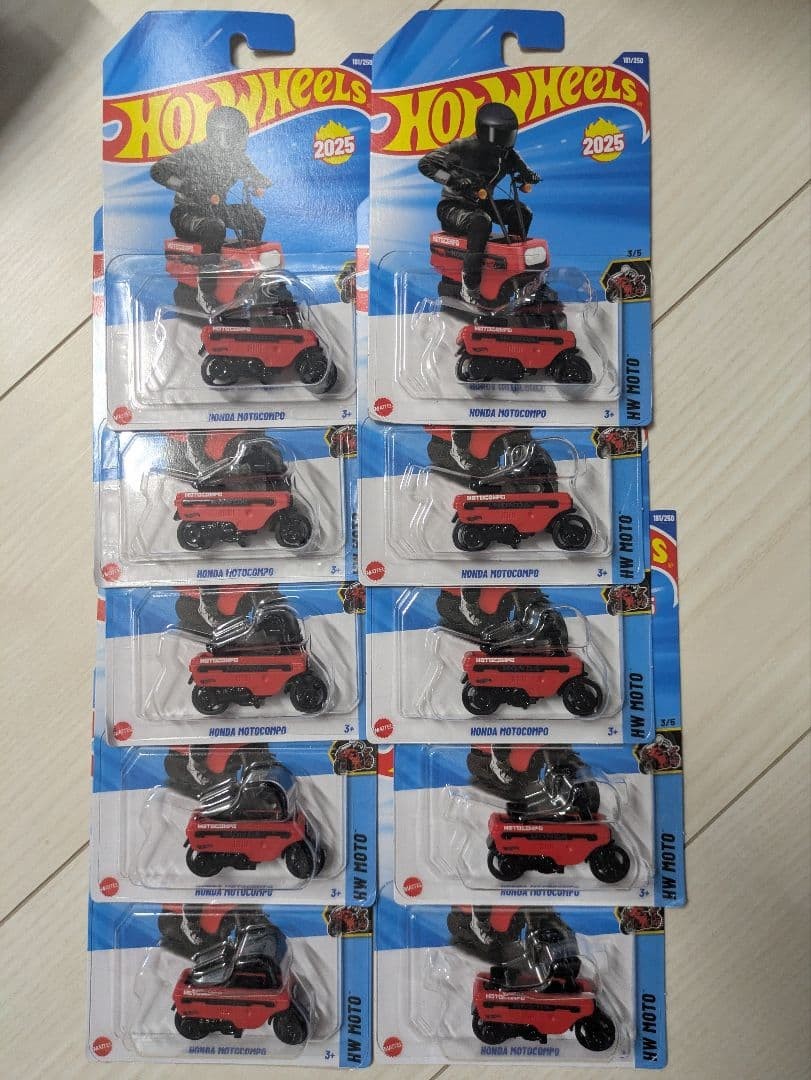 Hot Wheels Honda Motocompo Die-Cast 10 Units Collection Toy Car | eBay UK
