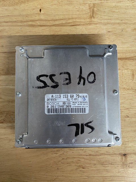2003-2006 Mercedes E55 AMG or C55 AMG ecm ecu computer A 113 153 60 79 ...