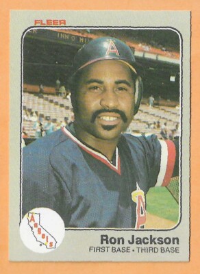 RON JACKSON ANGELS #94 - FLEER NM-MT 1983 | eBay
