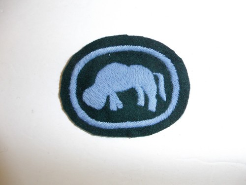 a0032a WW 1 US Army 92nd Infantry Division Shoulder Patch variation PC5 ...