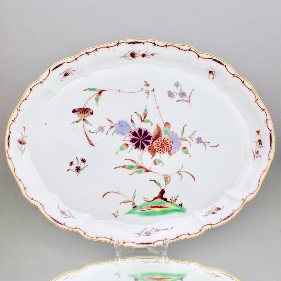 Nymphenburg: Dejeuner Indianische Blumen, Service, Tete-a-tete Rokoko ...