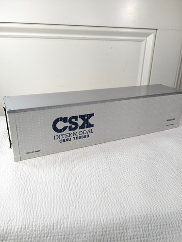 USA Trains CSX Intermodal Container CSXU 786899 G Gauge Scale white ...