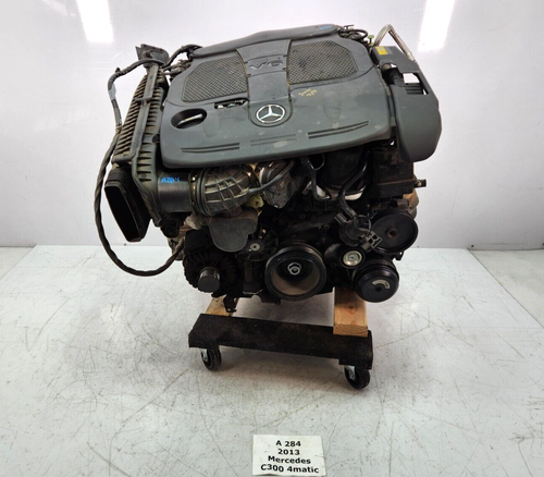 13-14 OEM Mercedes W204 C300 AWD 3.5L V6 M276 Engine Motor Long Block ...