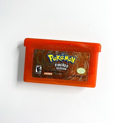Pokemon: FireRed Version (2004) GBA Cartridge Only Tested/Saves ...