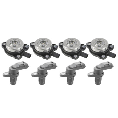 4x Camshaft Position Sensor & Adjuster Magnet for Mercedes W164 W209 ...