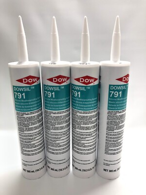 4 Ct of Dowsil DOW Weatherproofing Sealant, BLACK, 10.3 fl oz, 791 | eBay