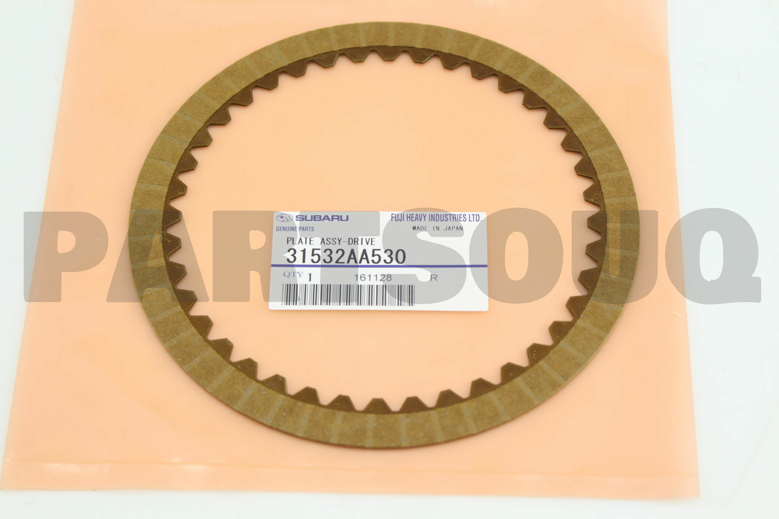 31532AA530 Genuine Subaru PLATE ASSY-DRIVE 31532-AA530 | eBay