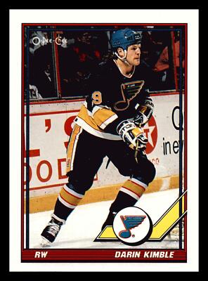 1991-92 O-Pee-Chee Darin Kimble #156 St. Louis Blues NM-MINT | eBay