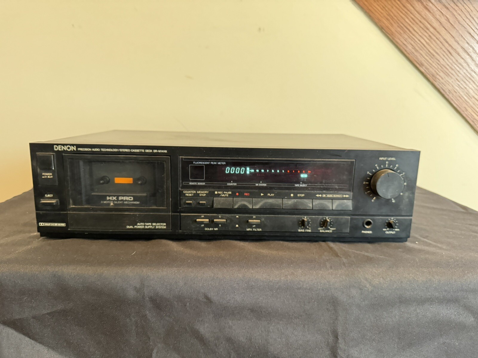 Denon DR-M14HX 3-Motor HX Pro Precision Audio Technology Stereo ...