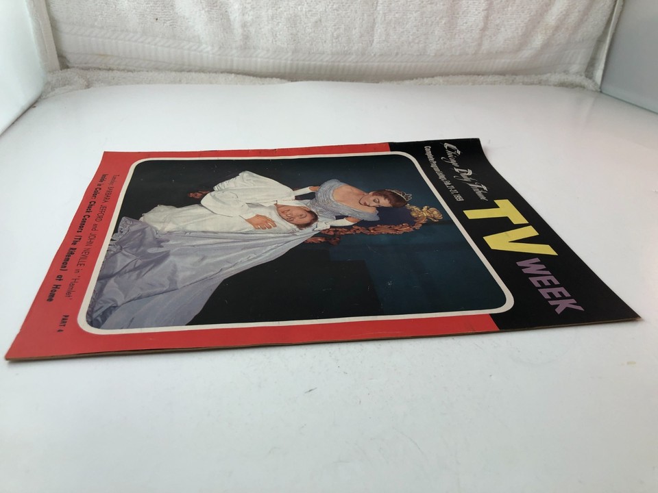 Chicago Daily Tribune TV Week Feb. 21-27, 1959 -Barbara Jefford-John ...