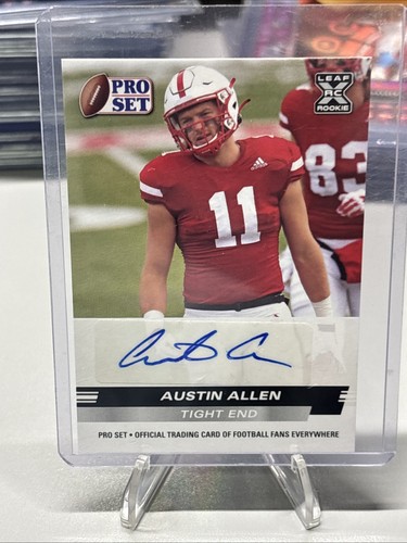 2022 Leaf Pro Set Draft - Autographs Austin Allen #PSA-AA1 (AU) | eBay